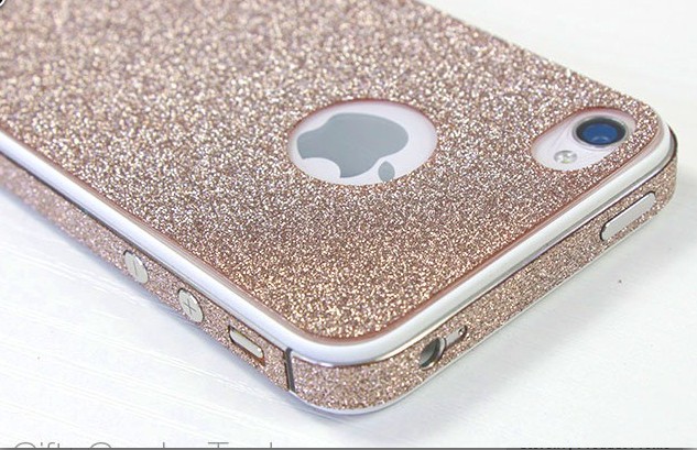 Sand Colour Shiny Rhinestone Full Body Cover Skin Sticker Shield For ...
