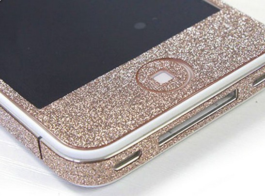 Sand Colour Shiny Rhinestone Full Body Cover Skin Sticker Shield For ...